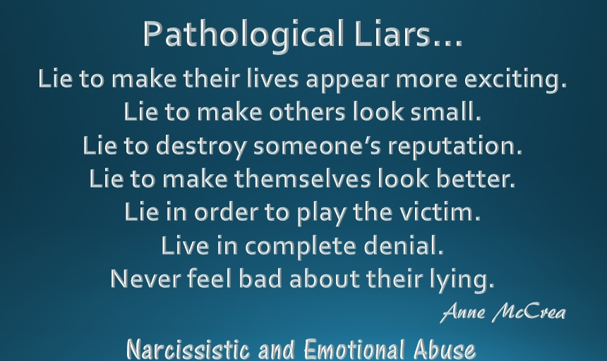 Pathalogical Liars and Mental Disorders – Taking The Helm